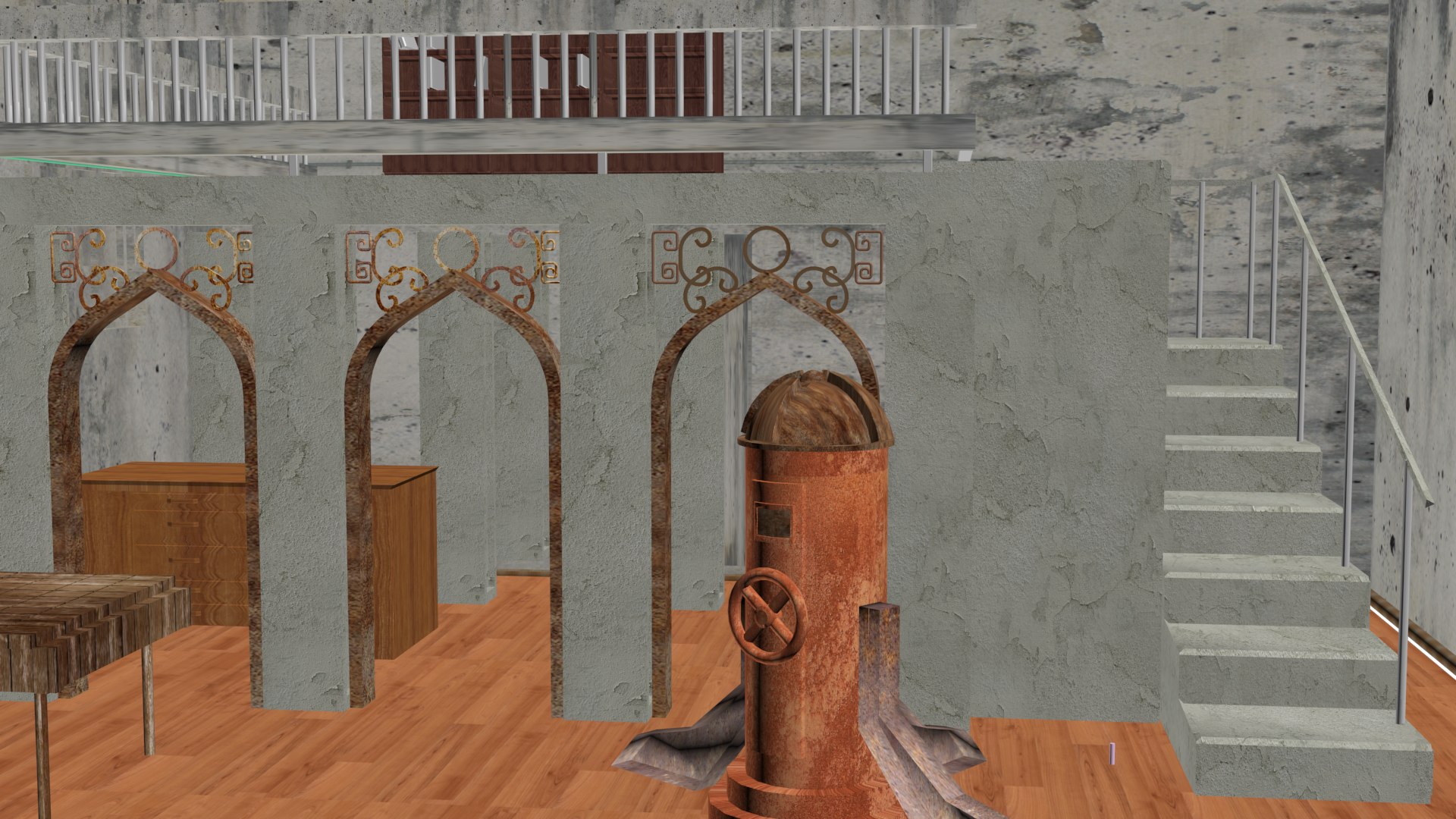 Steampunk Environment 3D Model - TurboSquid 1257558