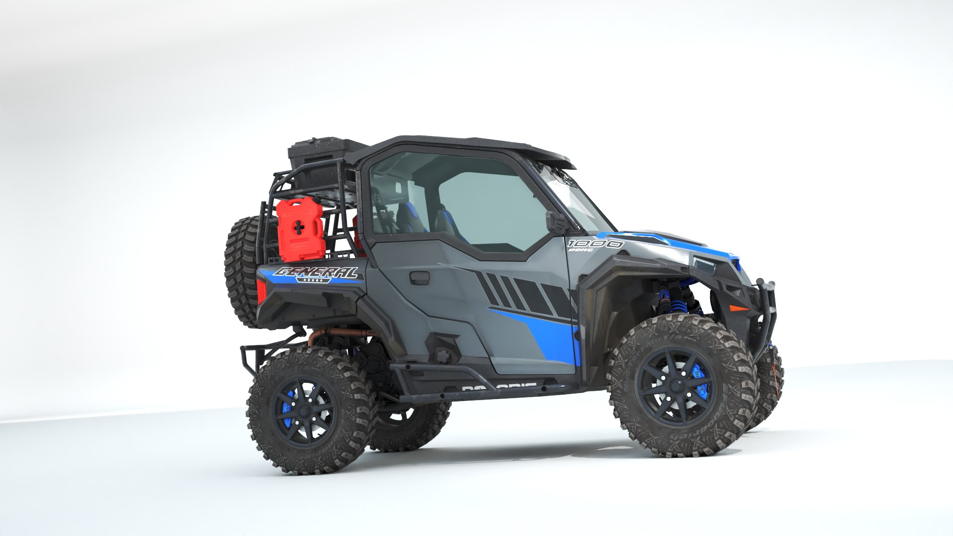 Polaris General Blue 1 3D Model - TurboSquid 2296845