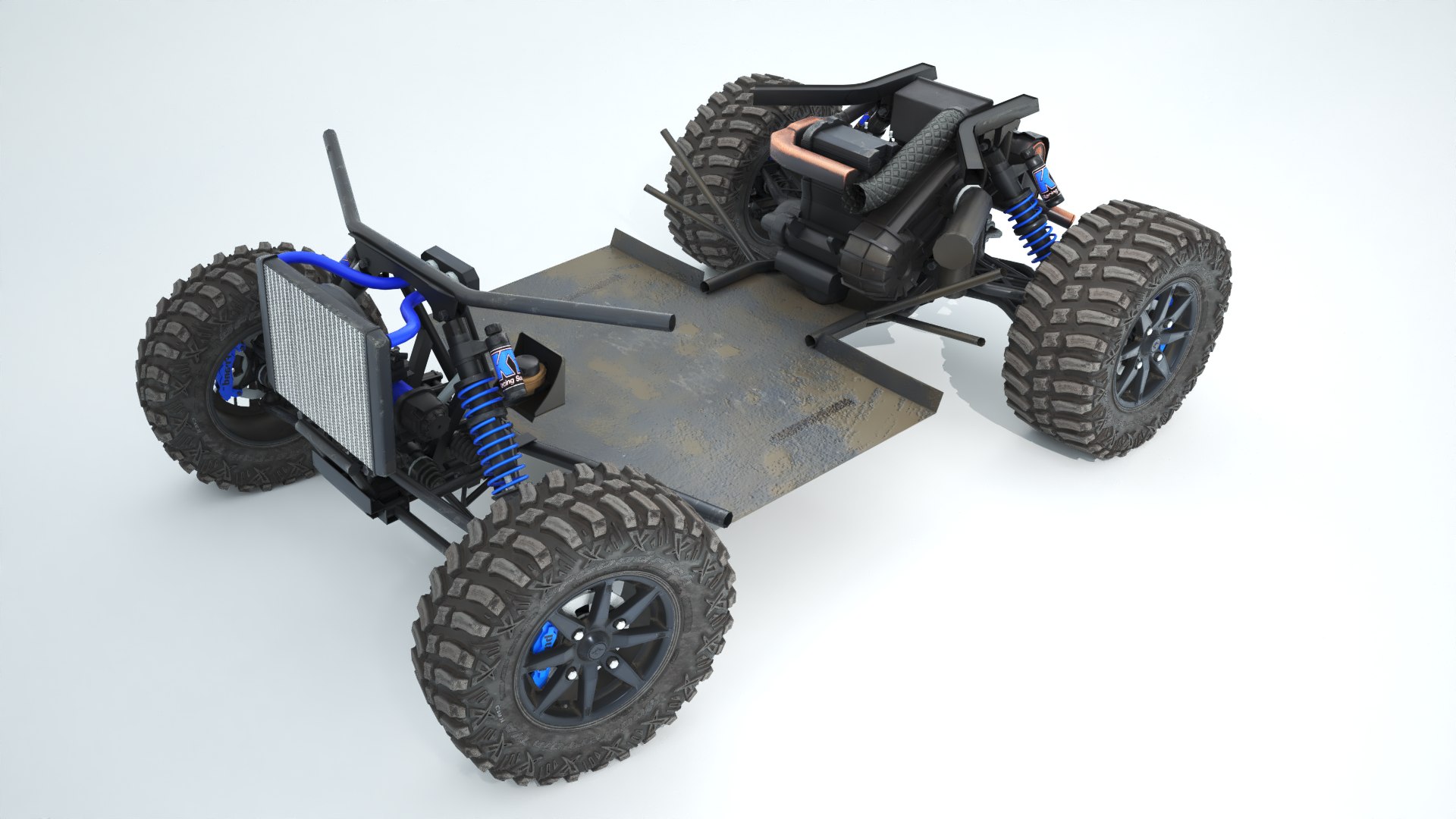 Polaris General Blue 1 3D Model - TurboSquid 2296845