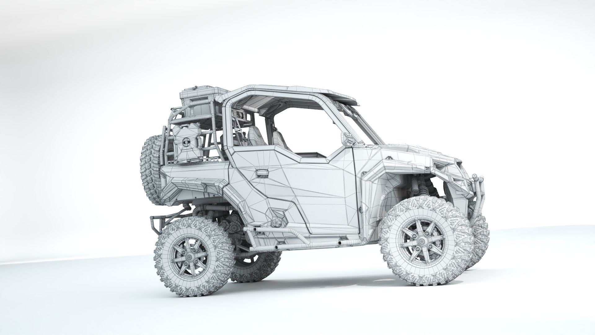 Polaris General Blue 1 3D Model - TurboSquid 2296845