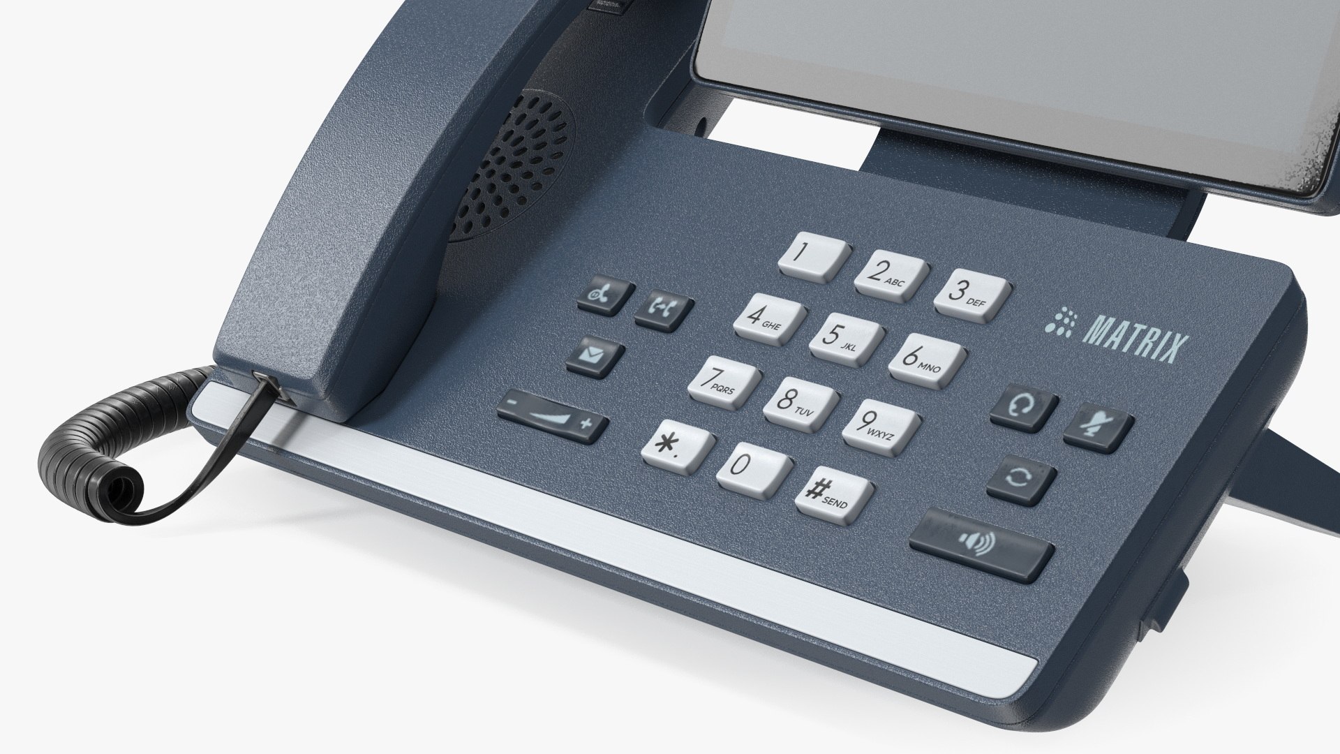 3D Smart Video IP Phone Matrix Blue Model - TurboSquid 2269743