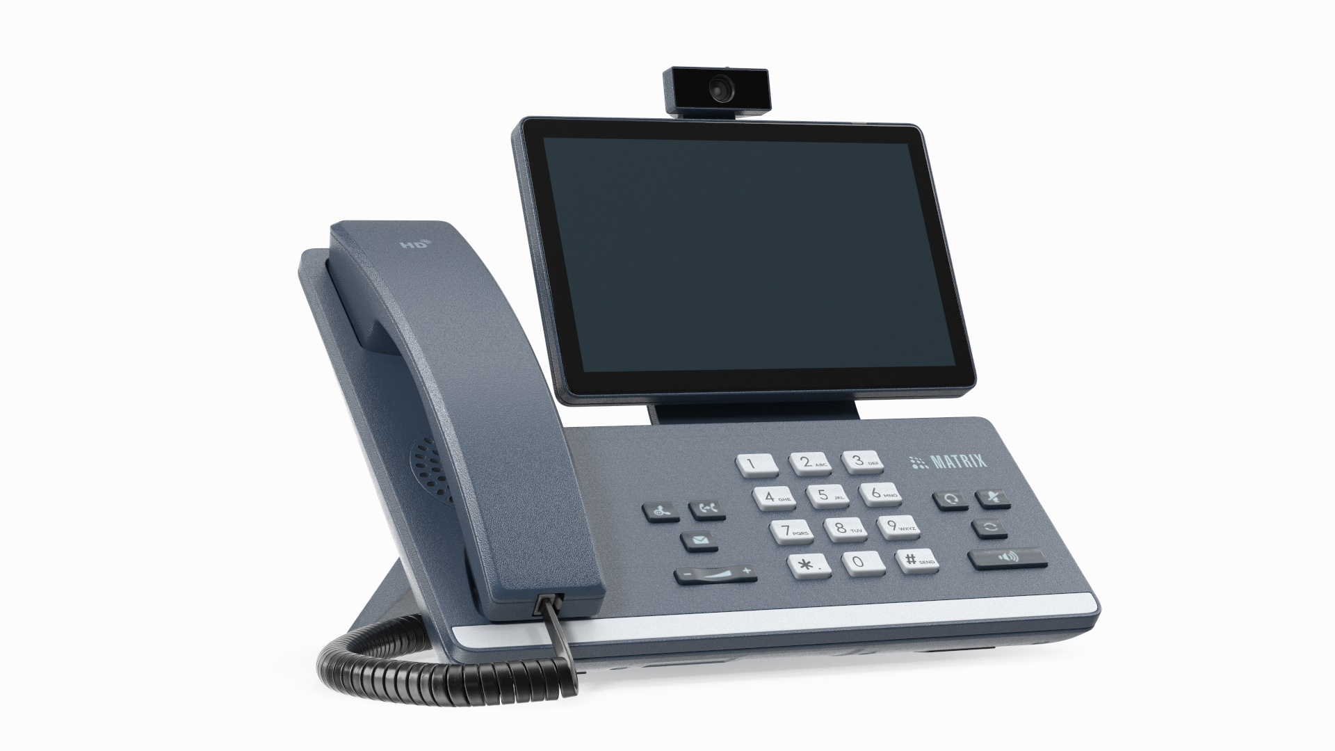 3D Smart Video IP Phone Matrix Blue Model - TurboSquid 2269743