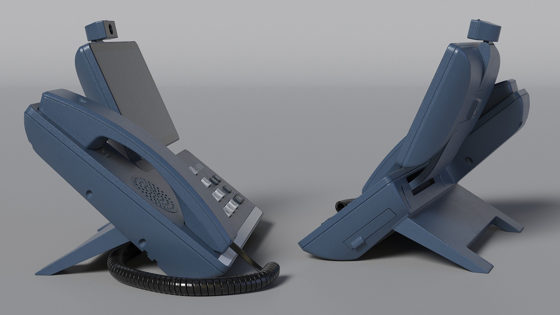 3D Smart Video IP Phone Matrix Blue Model - TurboSquid 2269743