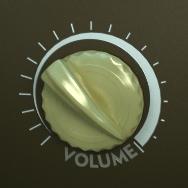 Volume Control 3D Models for Download | TurboSquid