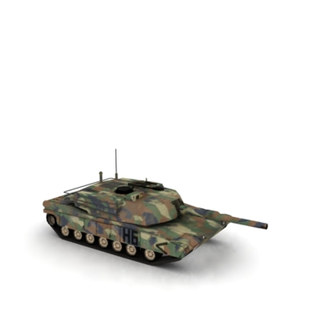 3d a1m1abrams a1m1 a1 model