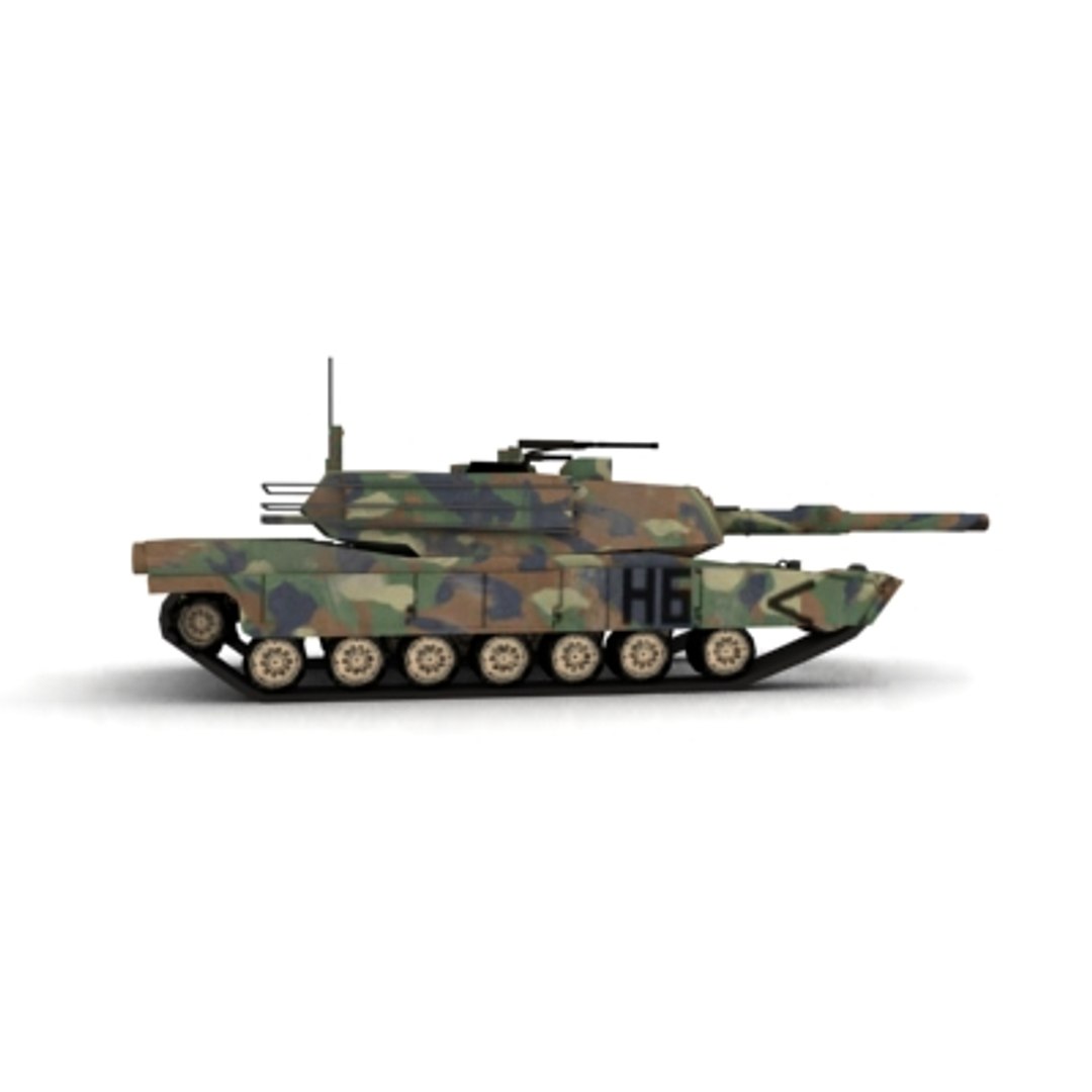 3d a1m1abrams a1m1 a1 model