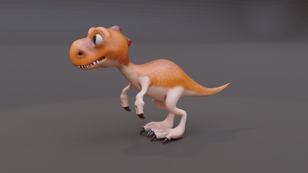 Cartoon Dinosaur glTF Models for Download | TurboSquid