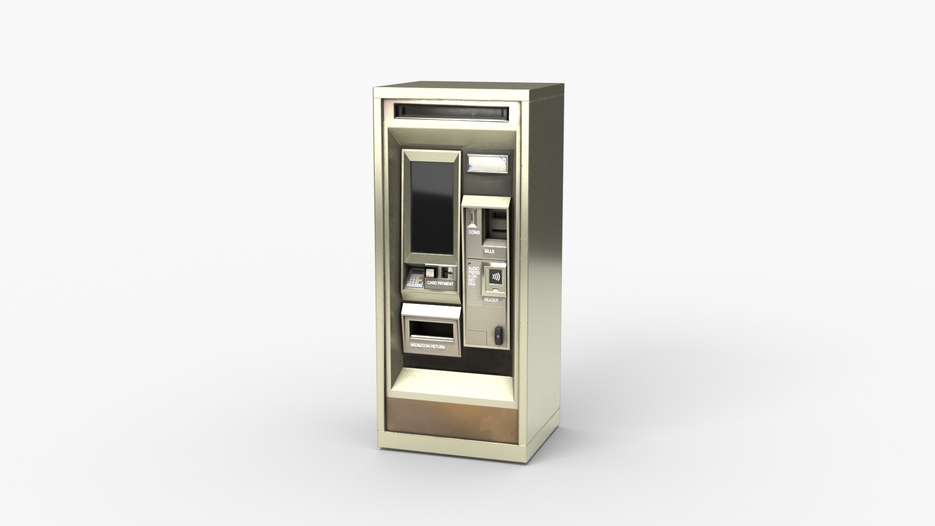 3D Card Vending Machine - TurboSquid 2241599