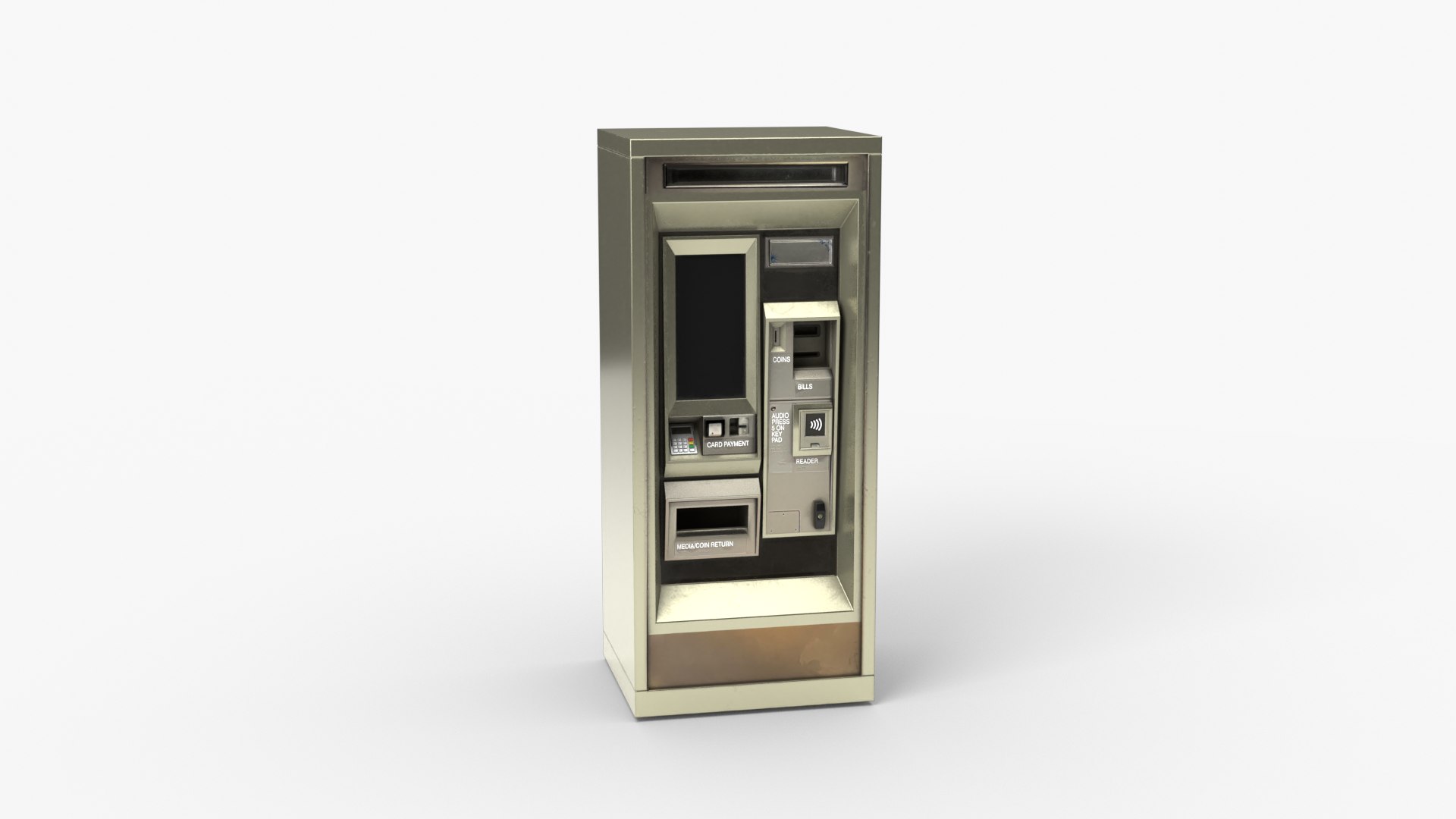 3D Card Vending Machine - TurboSquid 2241599