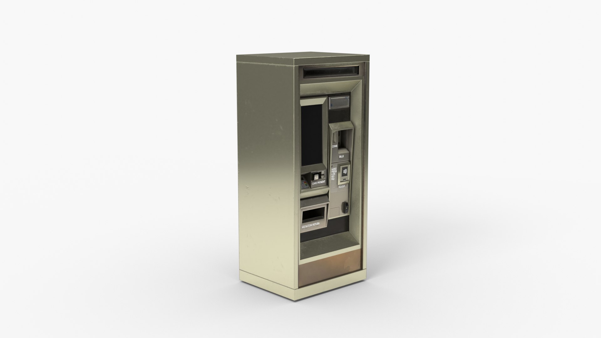 3D Card Vending Machine - TurboSquid 2241599