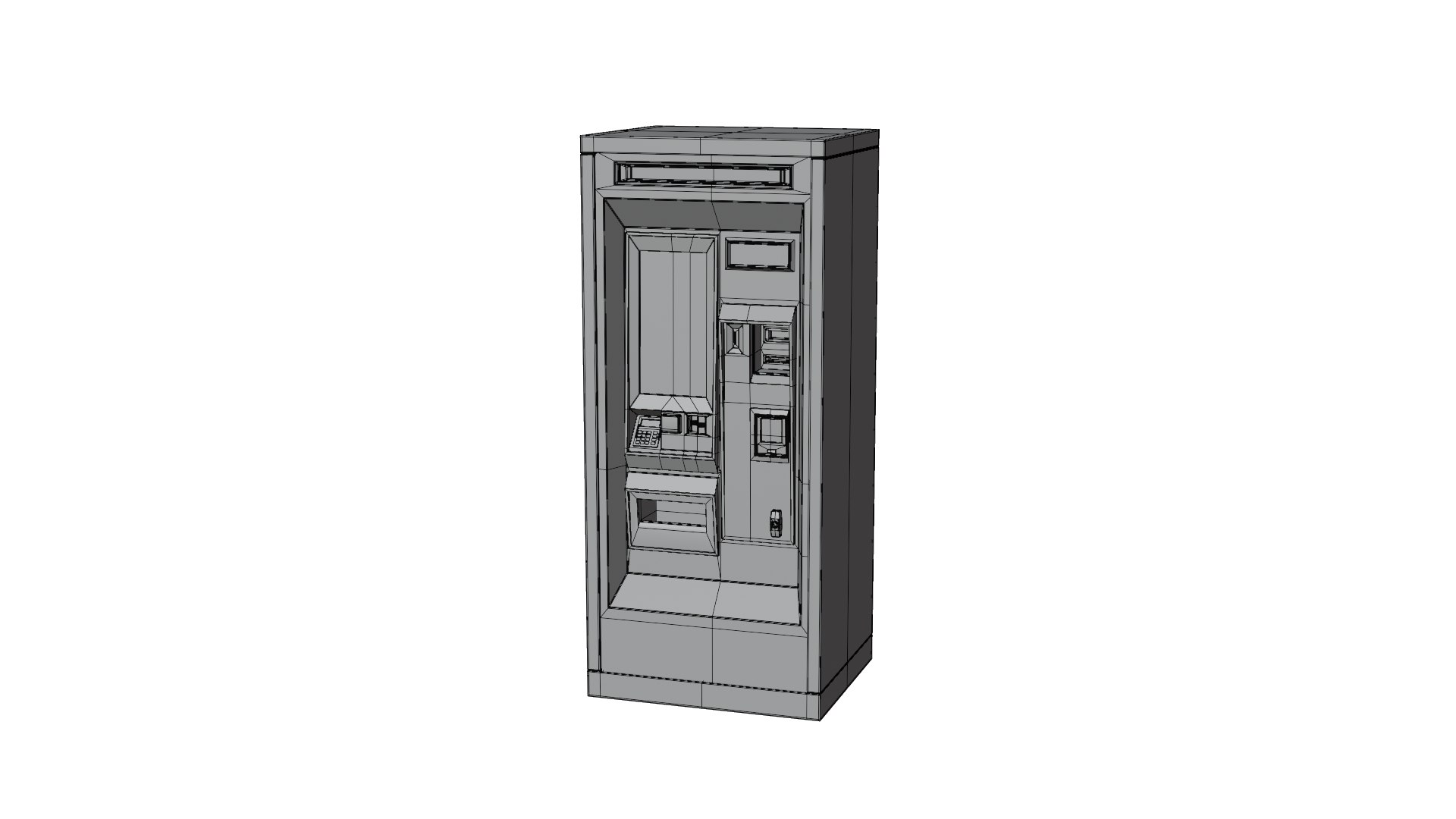 3D Card Vending Machine - TurboSquid 2241599