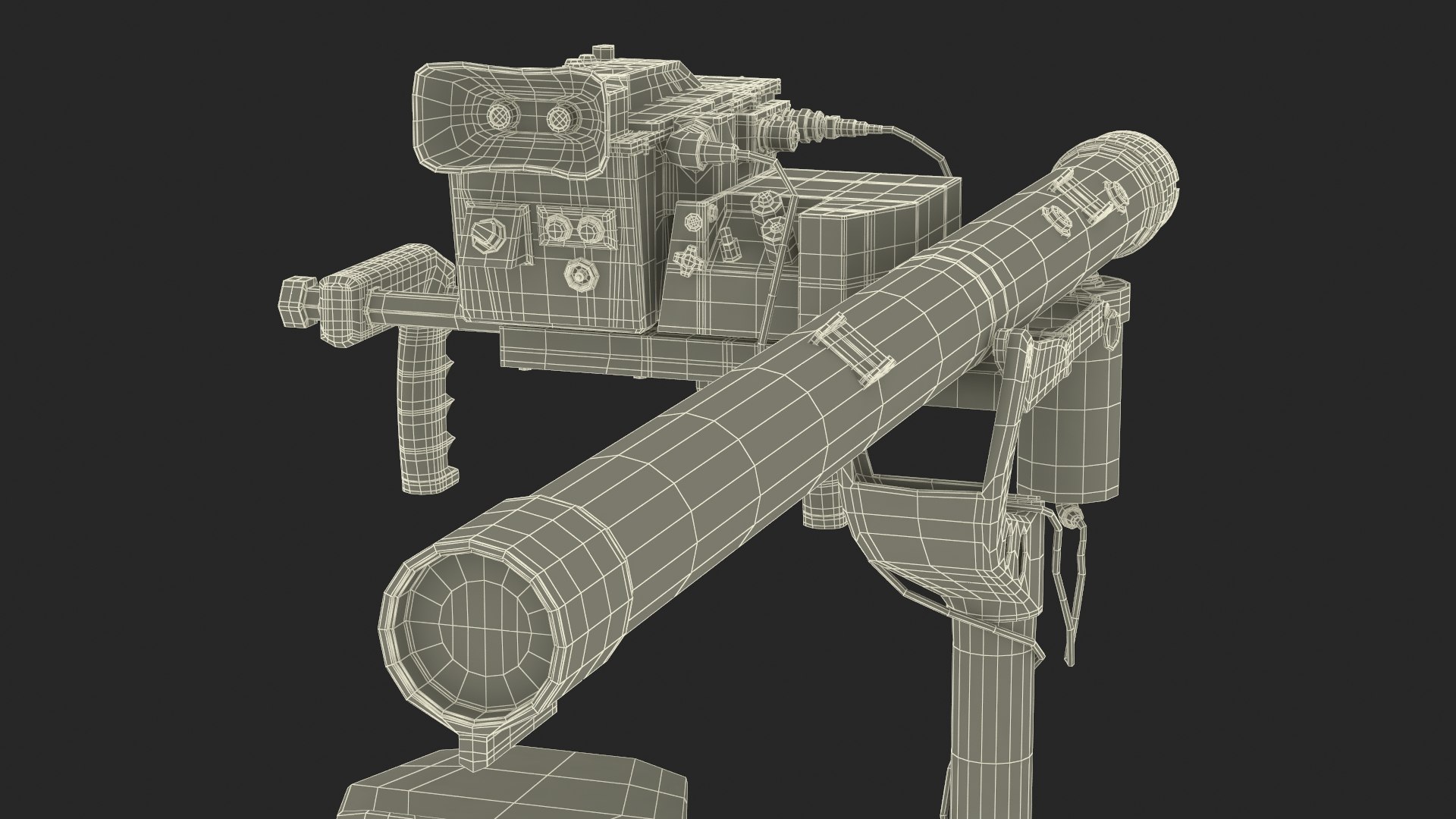 Mistral Portable Anti-Aircraft Missile System 3D Model - TurboSquid 2391422