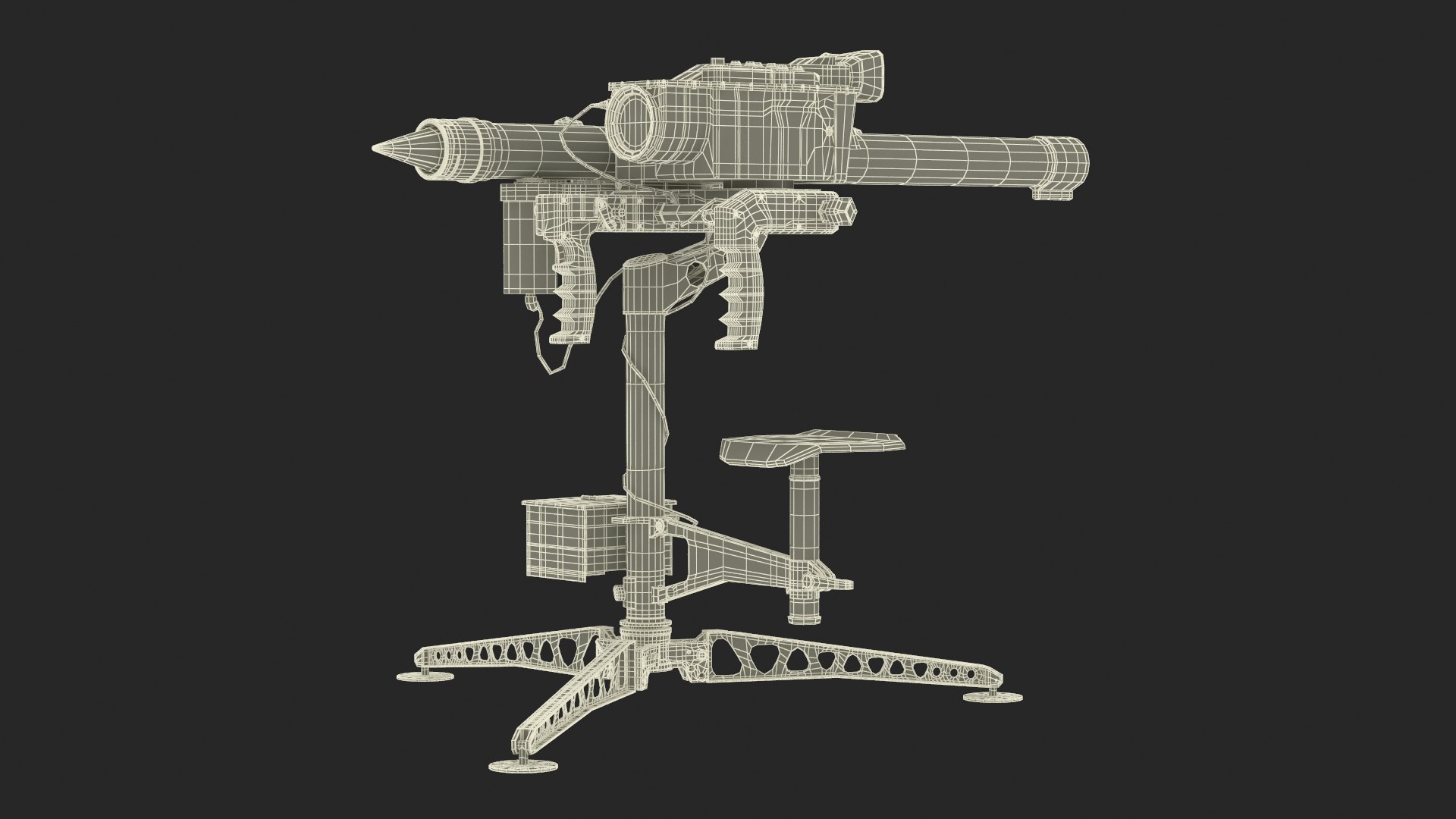 Mistral Portable Anti-Aircraft Missile System 3D Model - TurboSquid 2391422