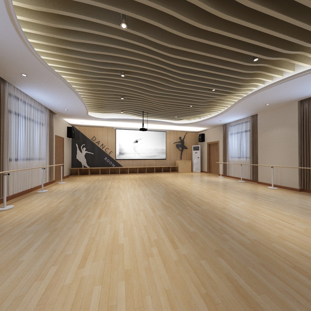 modelo 3d Dance Room Concepts - TurboSquid 1981031