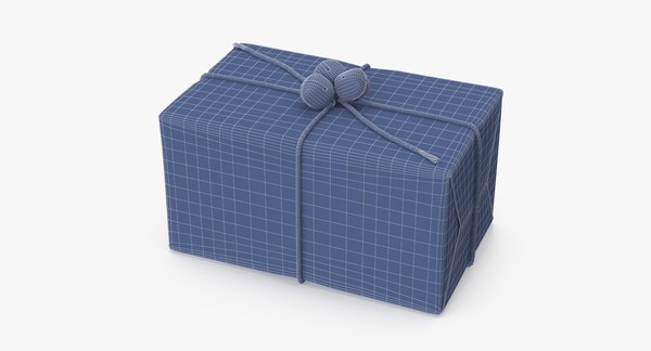 3D wrapped christmas gift 01 - TurboSquid 1223270