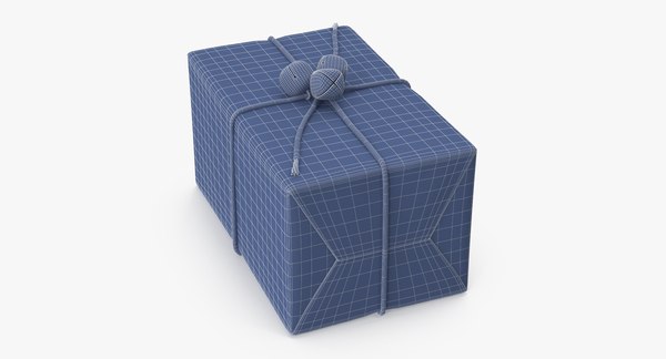 3D wrapped christmas gift 01 - TurboSquid 1223270