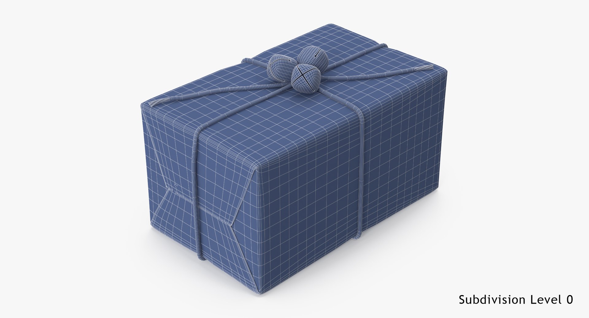 3D Wrapped Christmas Gift 01 - TurboSquid 1223270