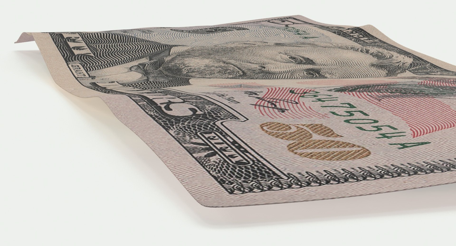 max 50 dollar bill single