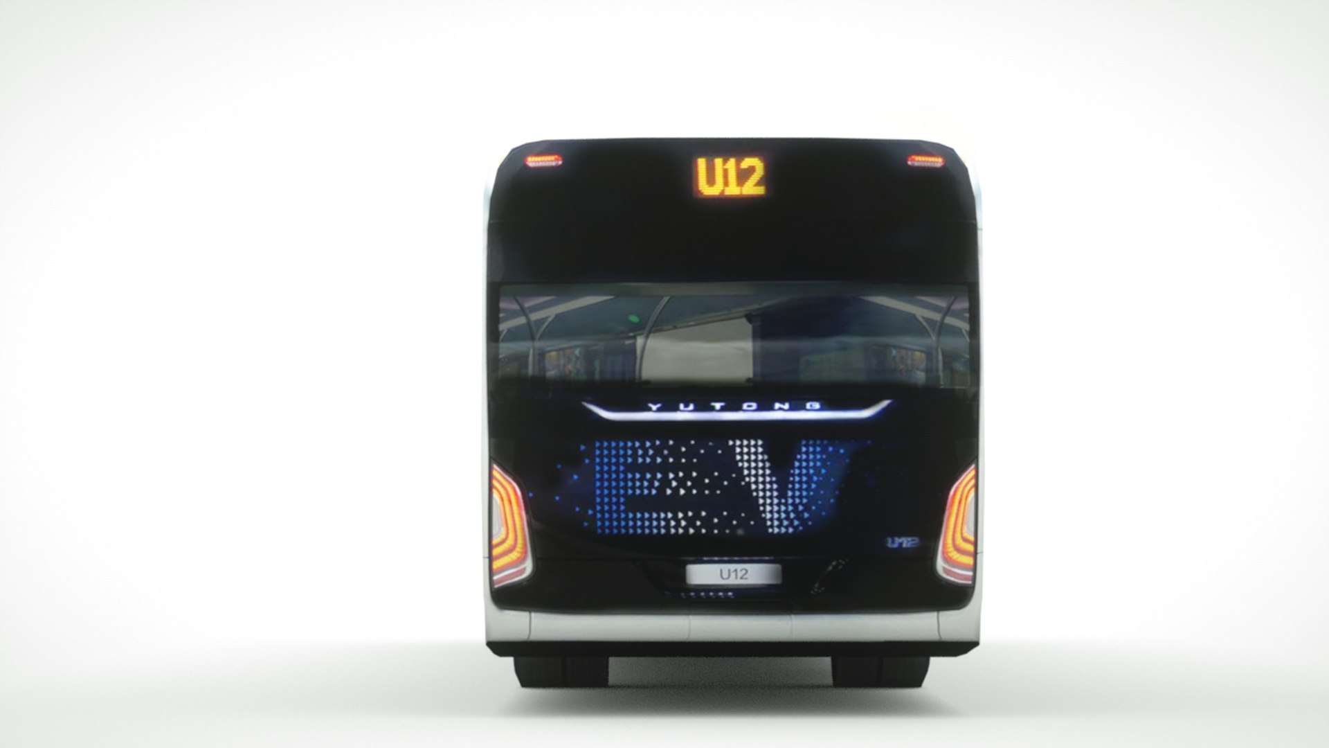 3D Yutong U12 Ev Bus Model - TurboSquid 1617634