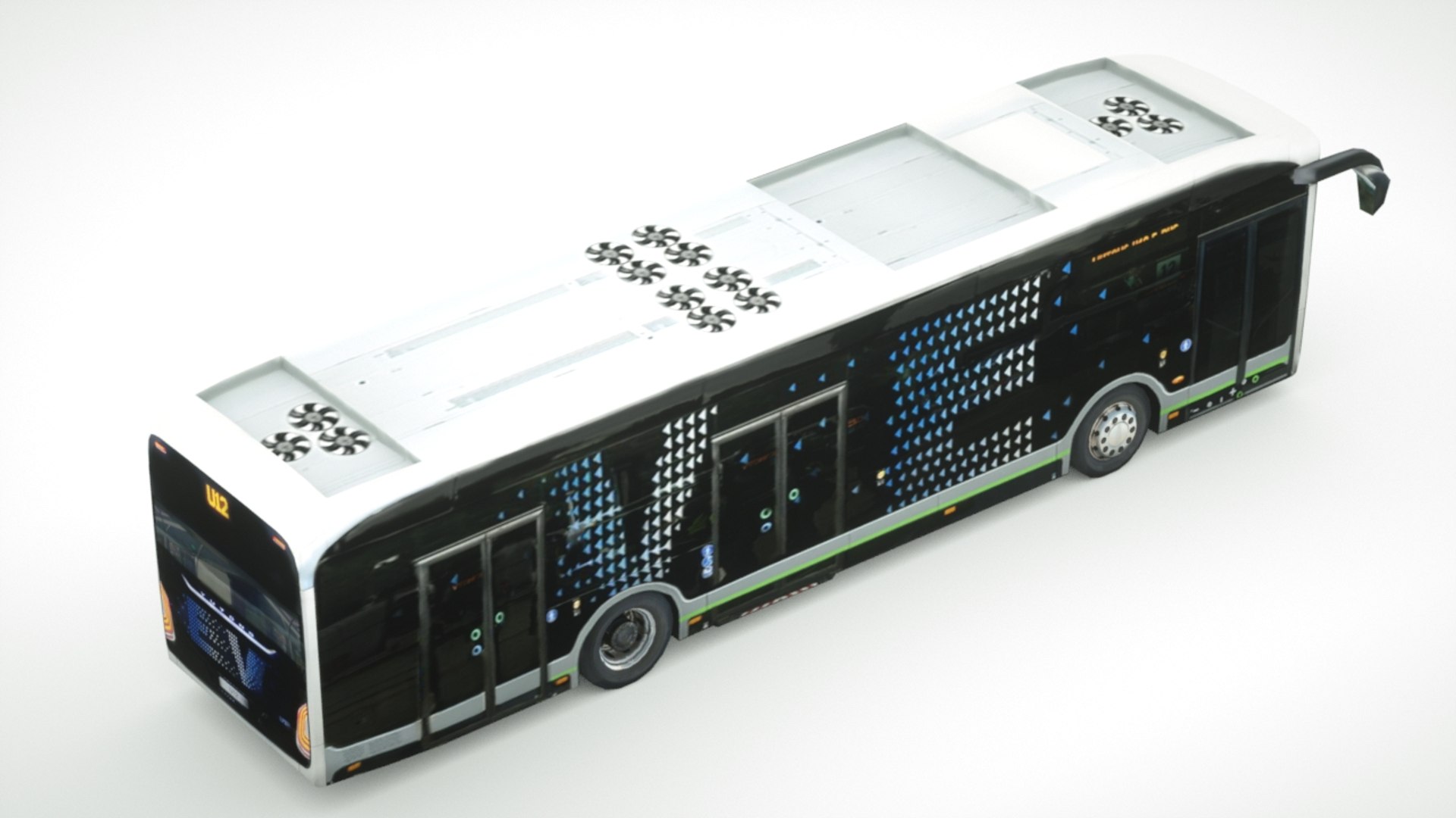 3D Yutong U12 Ev Bus Model - TurboSquid 1617634