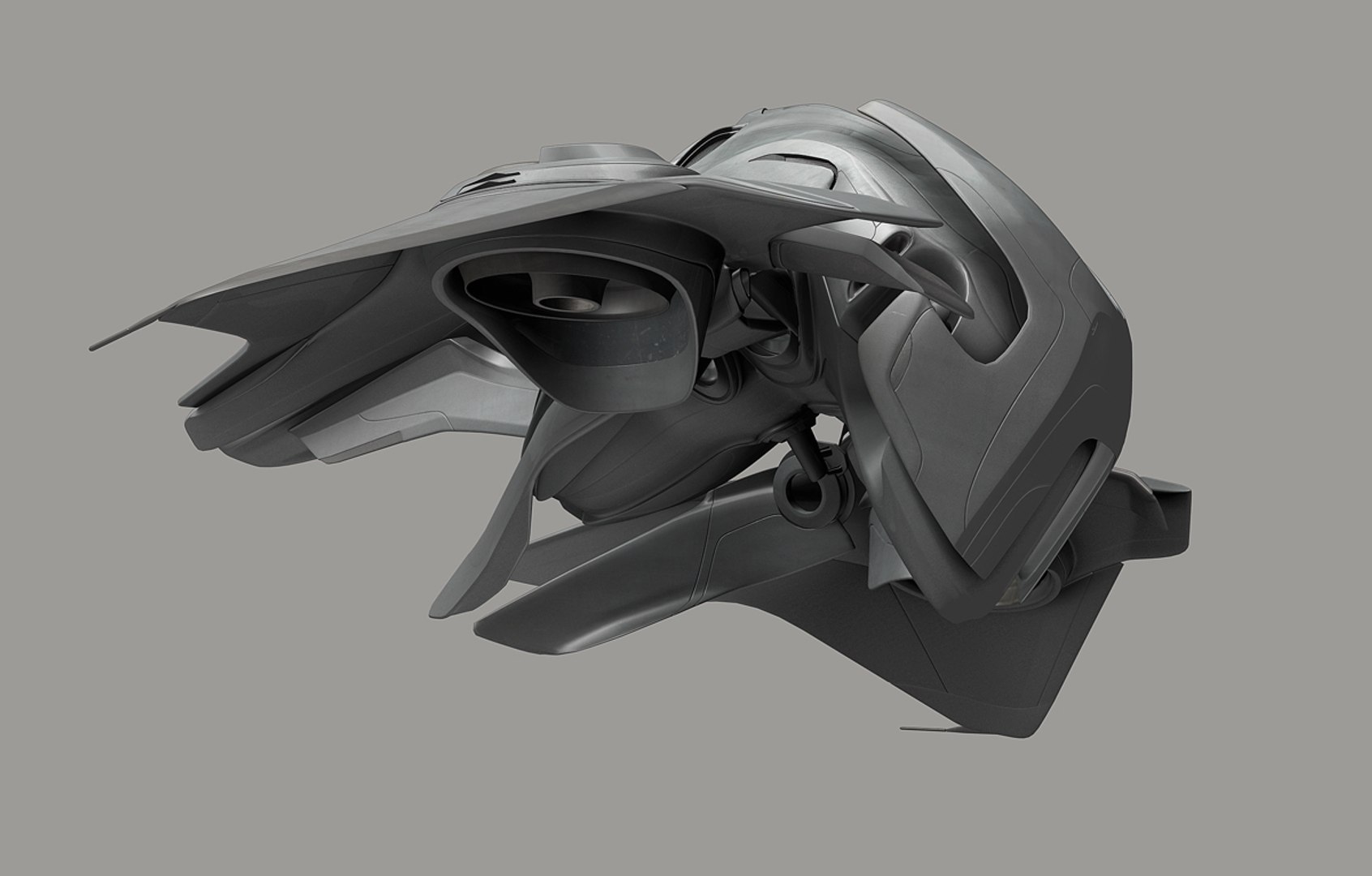 3d Spaceship Futuristic Model