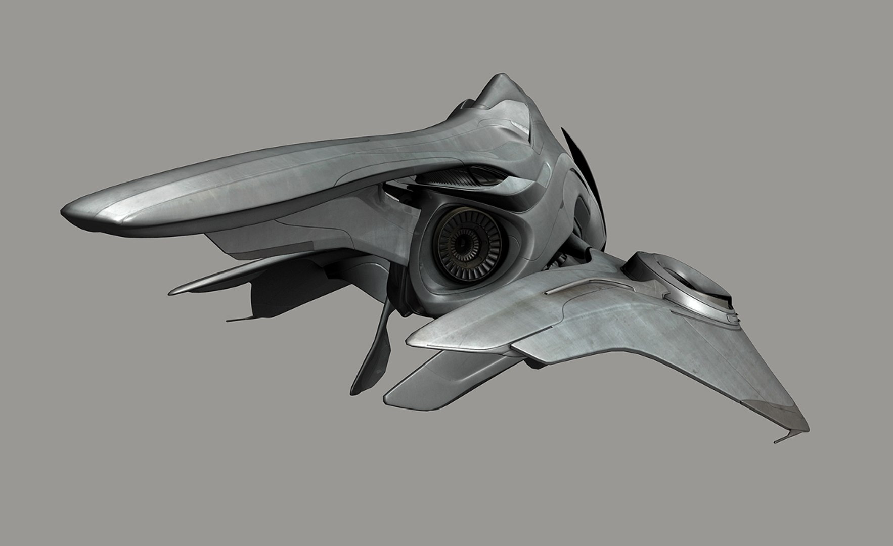 3d Spaceship Futuristic Model