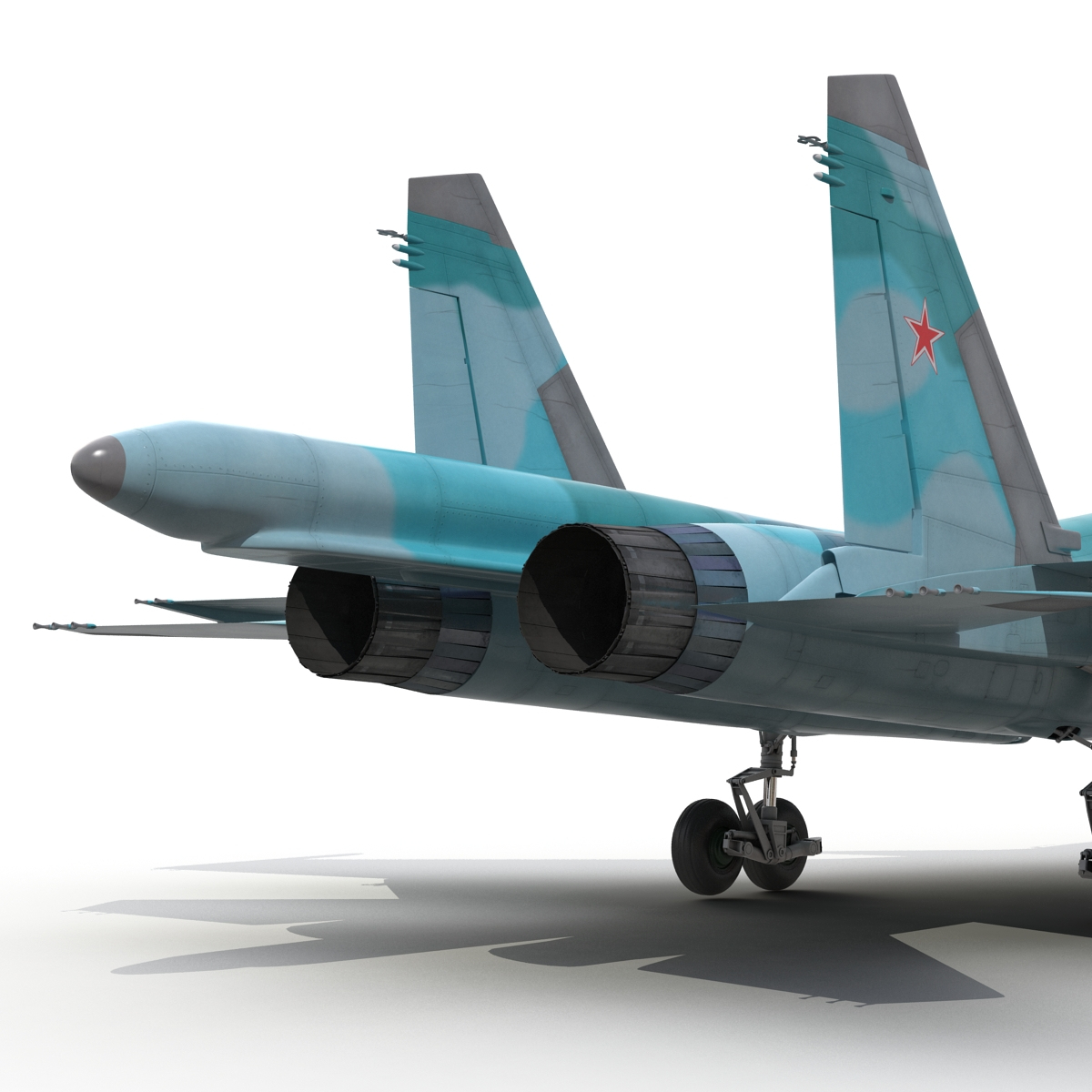 3d fighter sukhoi su 34