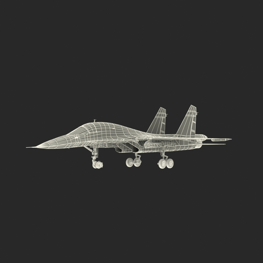 3d fighter sukhoi su 34