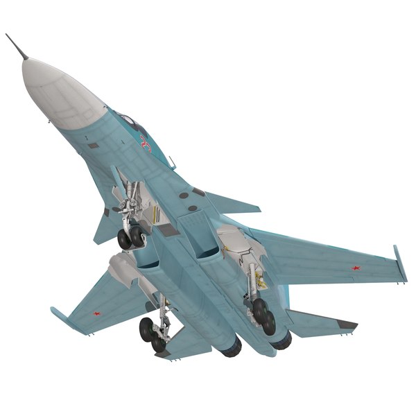 3d fighter sukhoi su 34