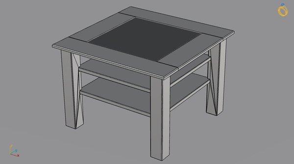 3D table glass plate - TurboSquid 1513992