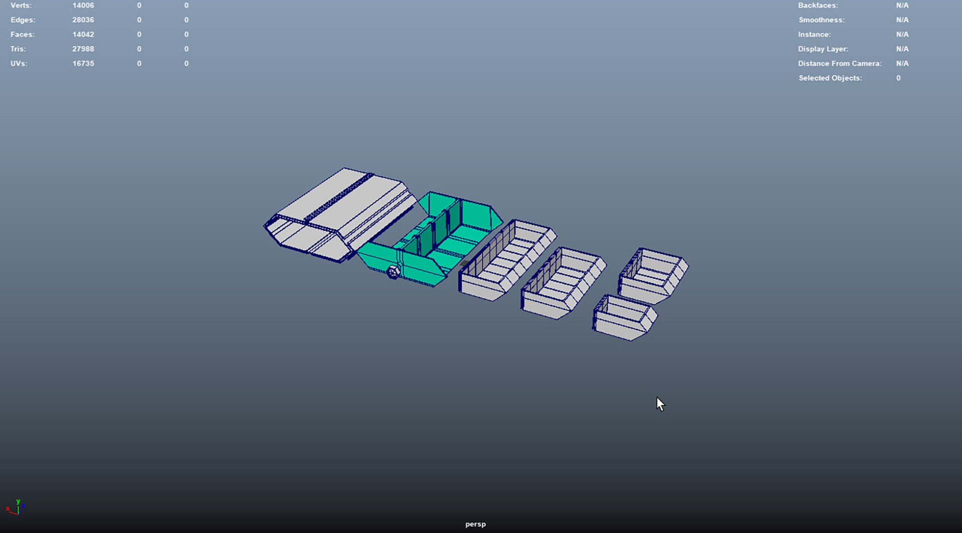 Hexagonal Modular Drawers Print Model - TurboSquid 1720202