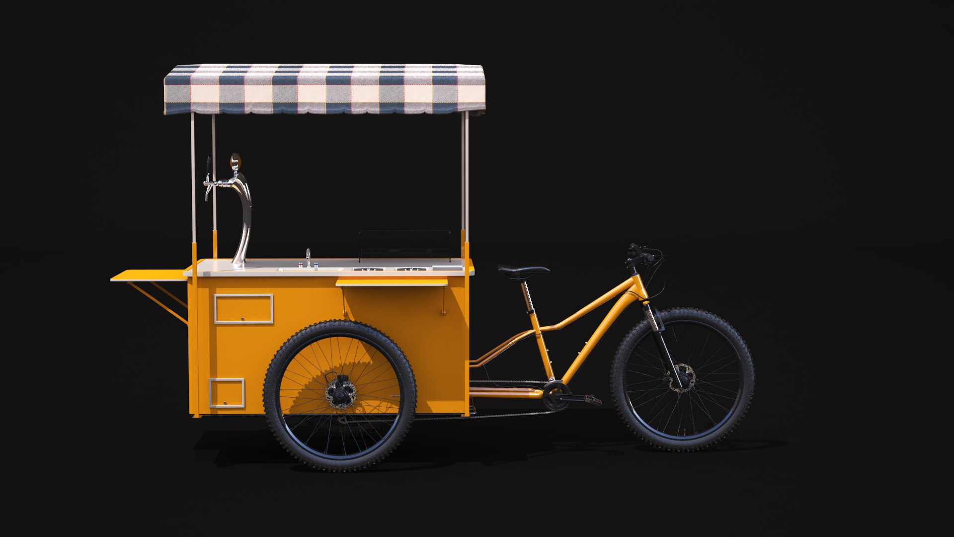 Street Food Bike 3D Model - TurboSquid 1478543