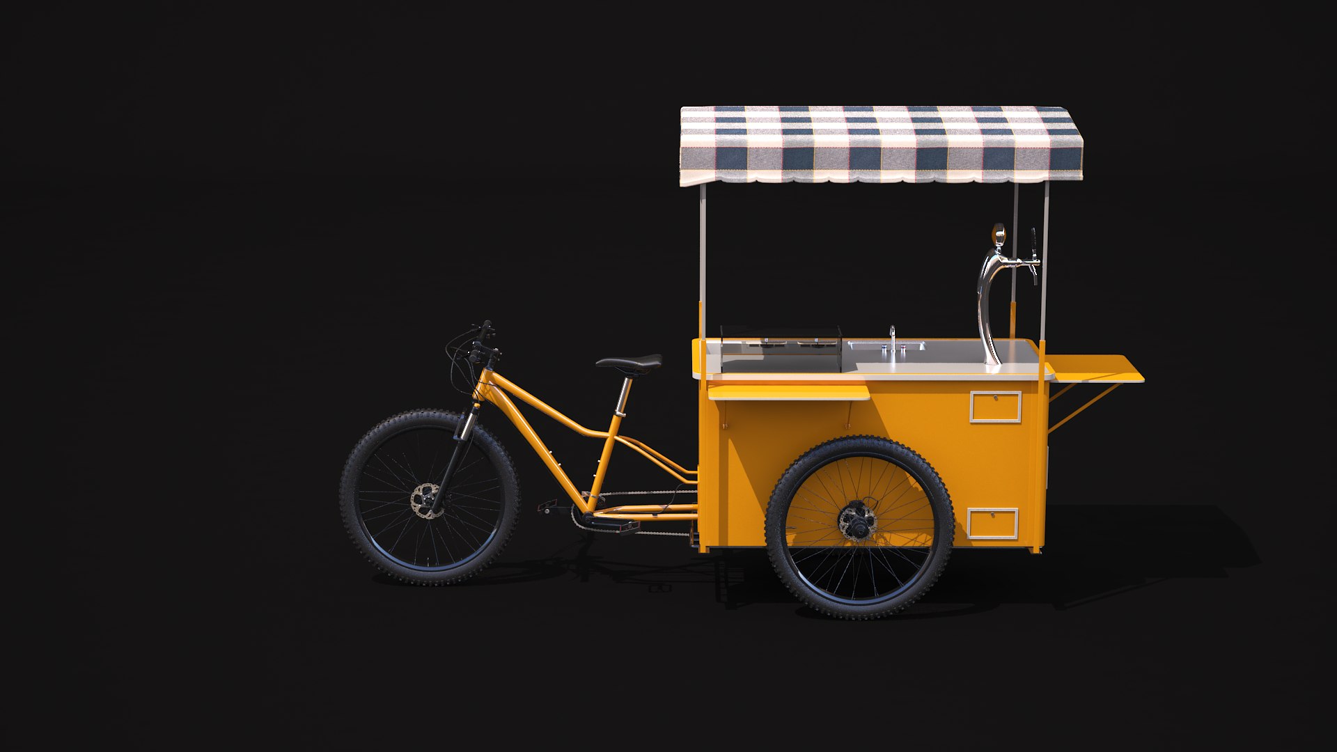 Street Food Bike 3D Model - TurboSquid 1478543
