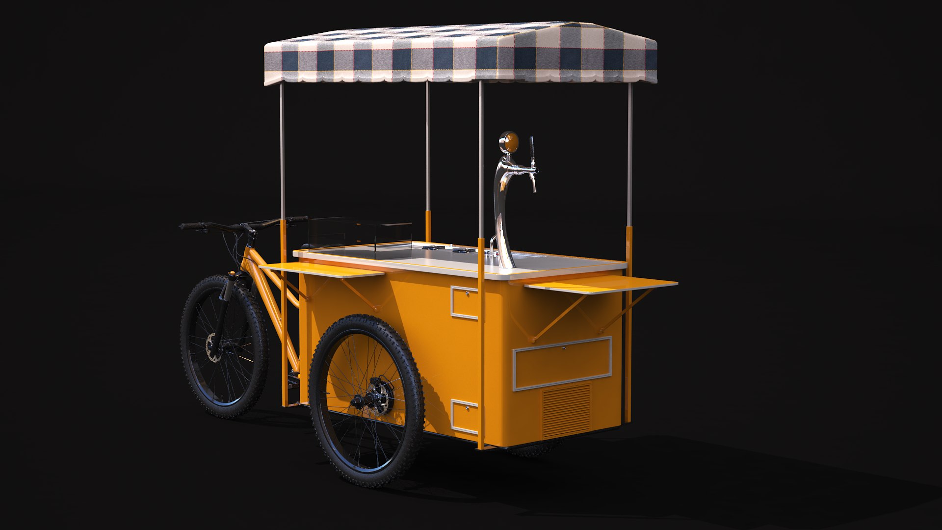 Street Food Bike 3D Model - TurboSquid 1478543