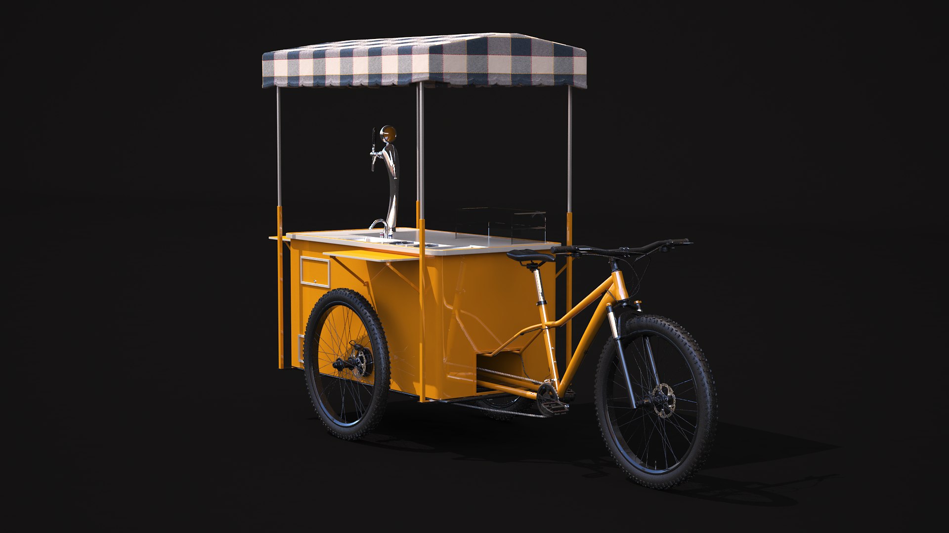 Street Food Bike 3D Model - TurboSquid 1478543