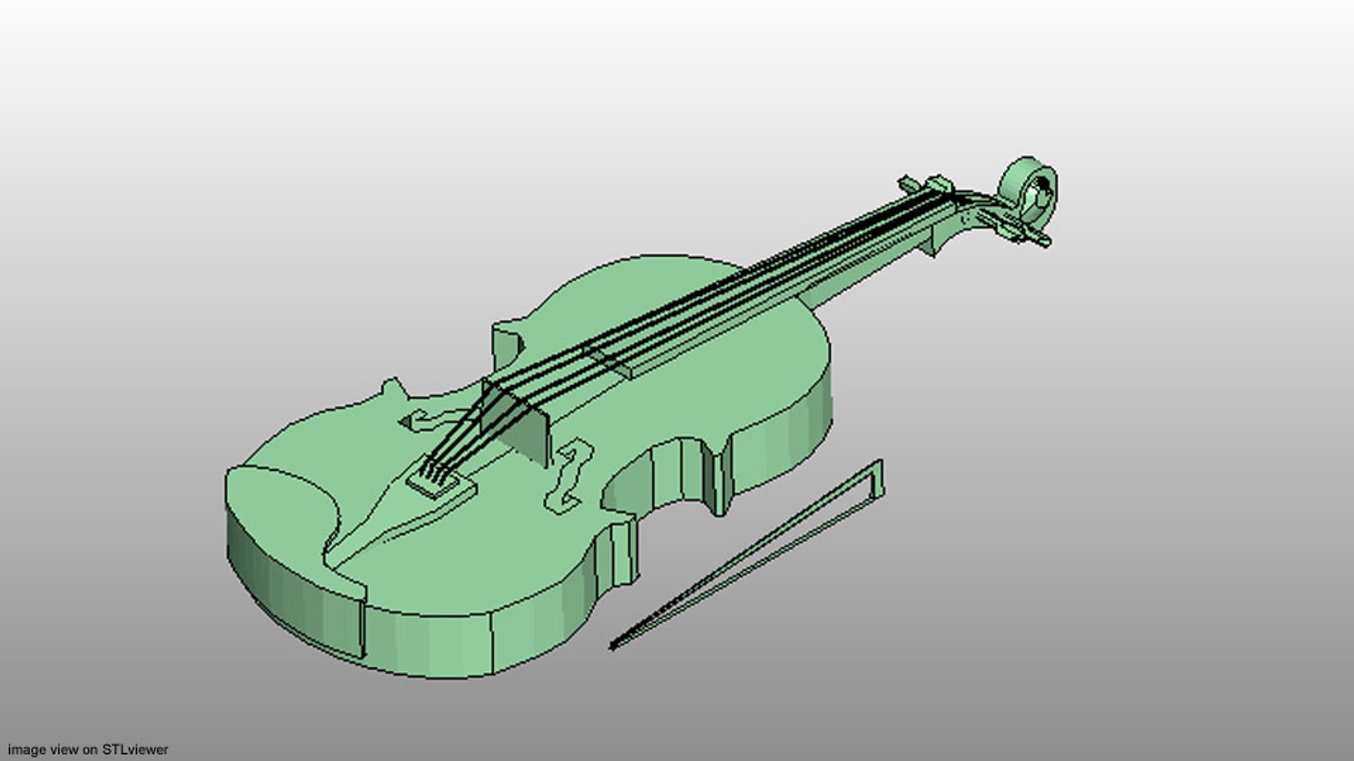 Fiddle Instrument Music 3D Model - TurboSquid 1279239