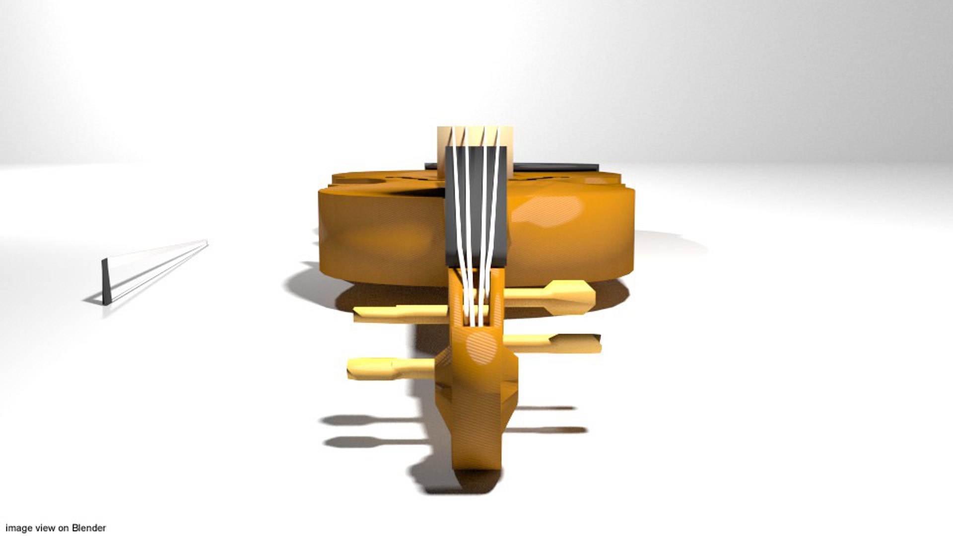 Fiddle Instrument Music 3D Model - TurboSquid 1279239