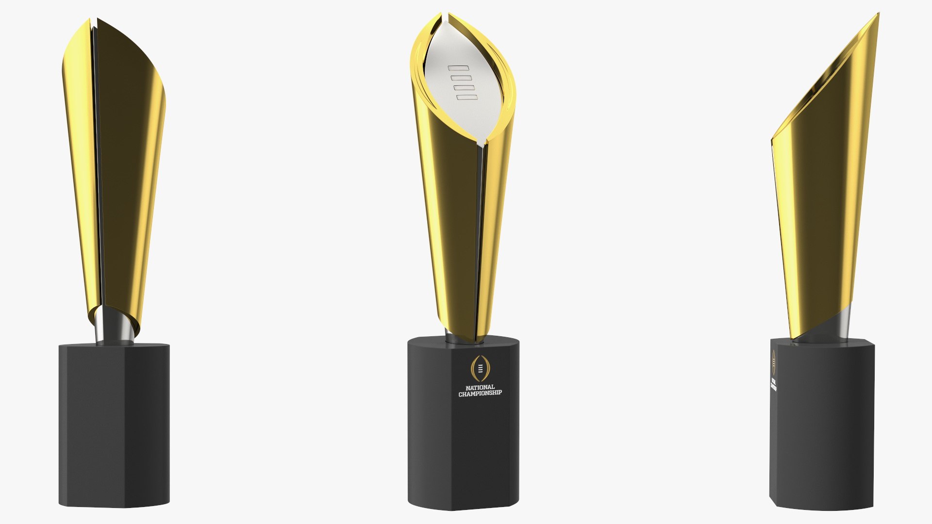 3D College Football National Championship Playoff Trophy Model ...