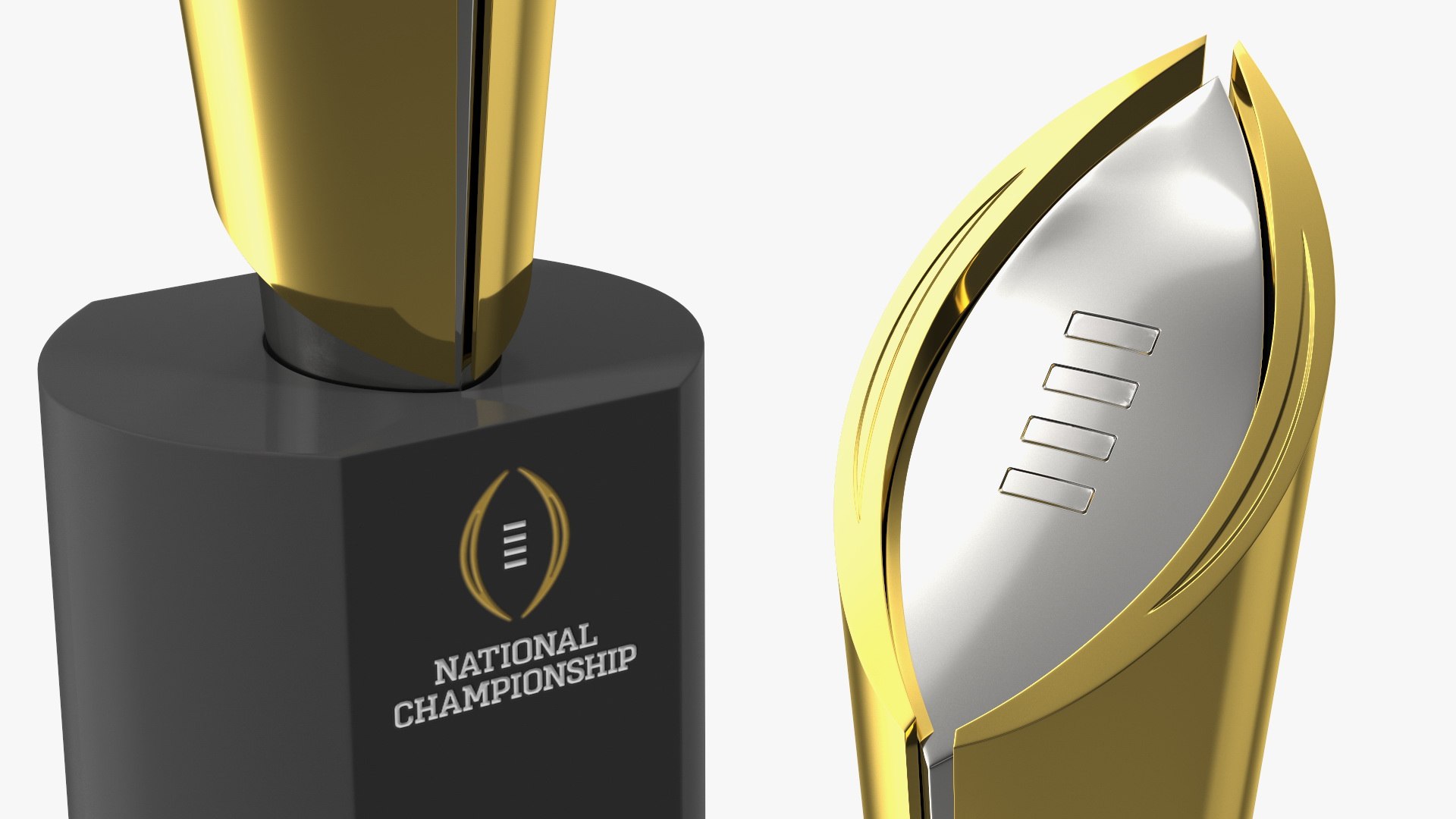3D College Football National Championship Playoff Trophy Model ...