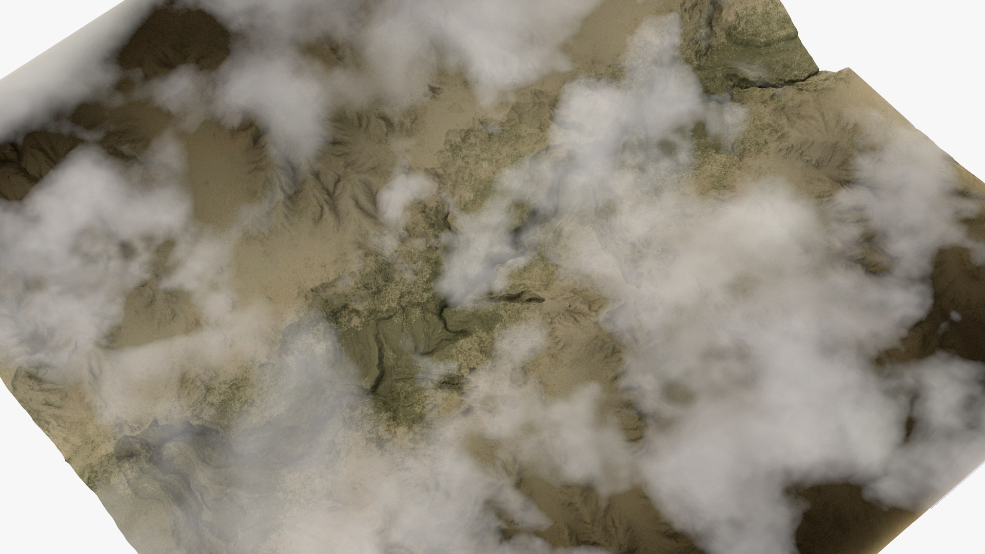 3D Model Canyon Surface Plan - TurboSquid 2280732