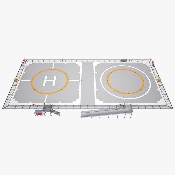 3D Helipad Models | TurboSquid