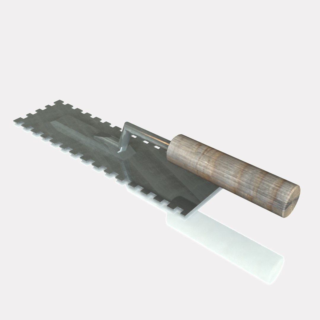 Trowel Notch Obj