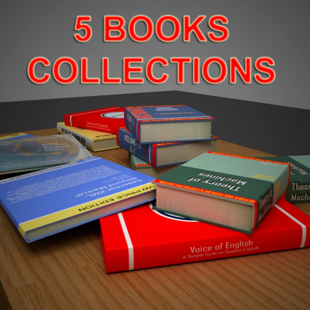 3d Model Books