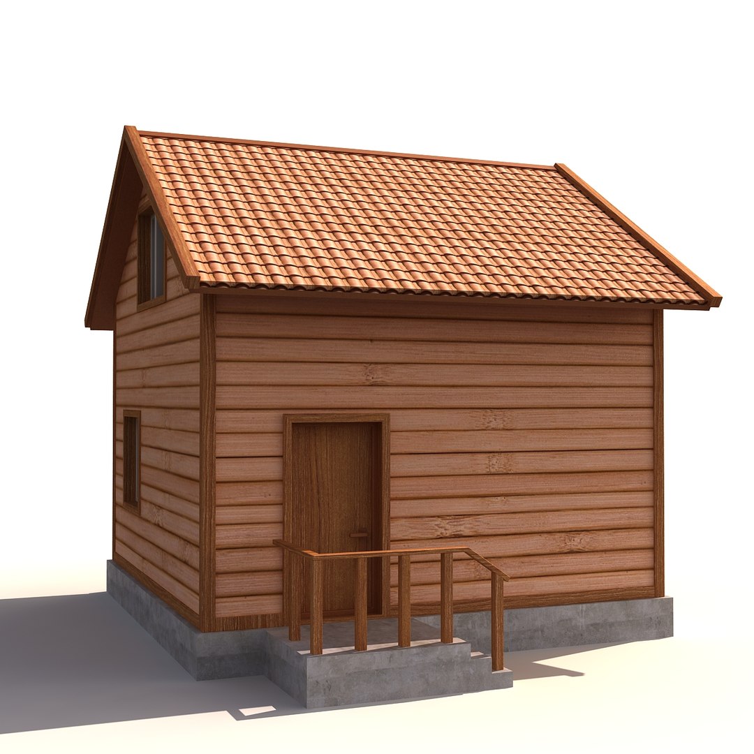 Cottage 3d Model