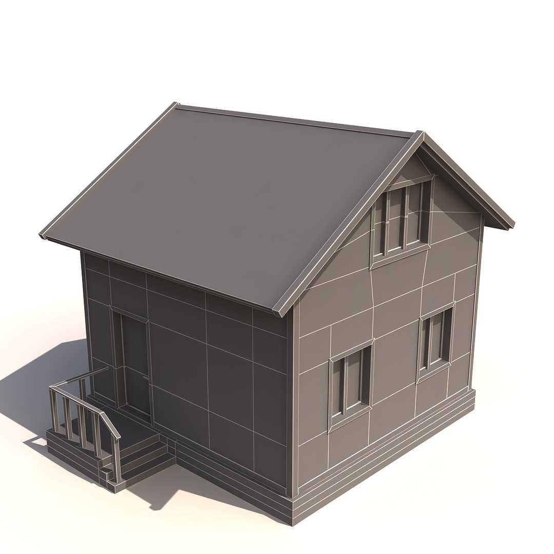Cottage 3d Model