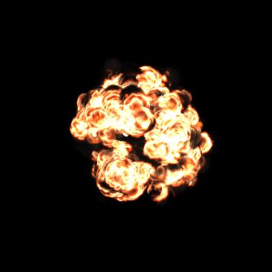 3d Max Realistic Explosion