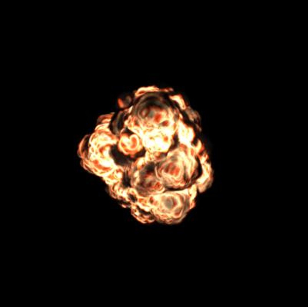 3d Max Realistic Explosion
