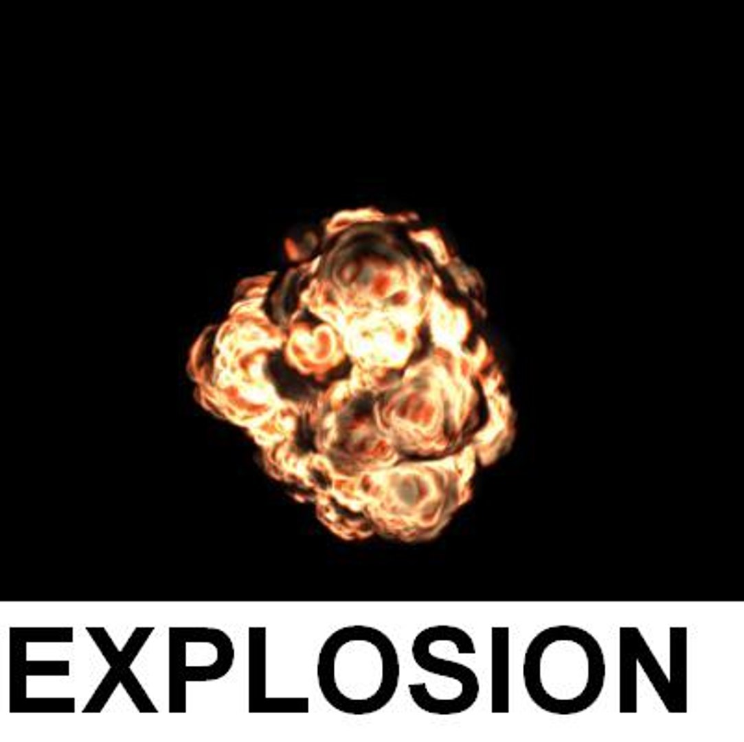3d Max Realistic Explosion