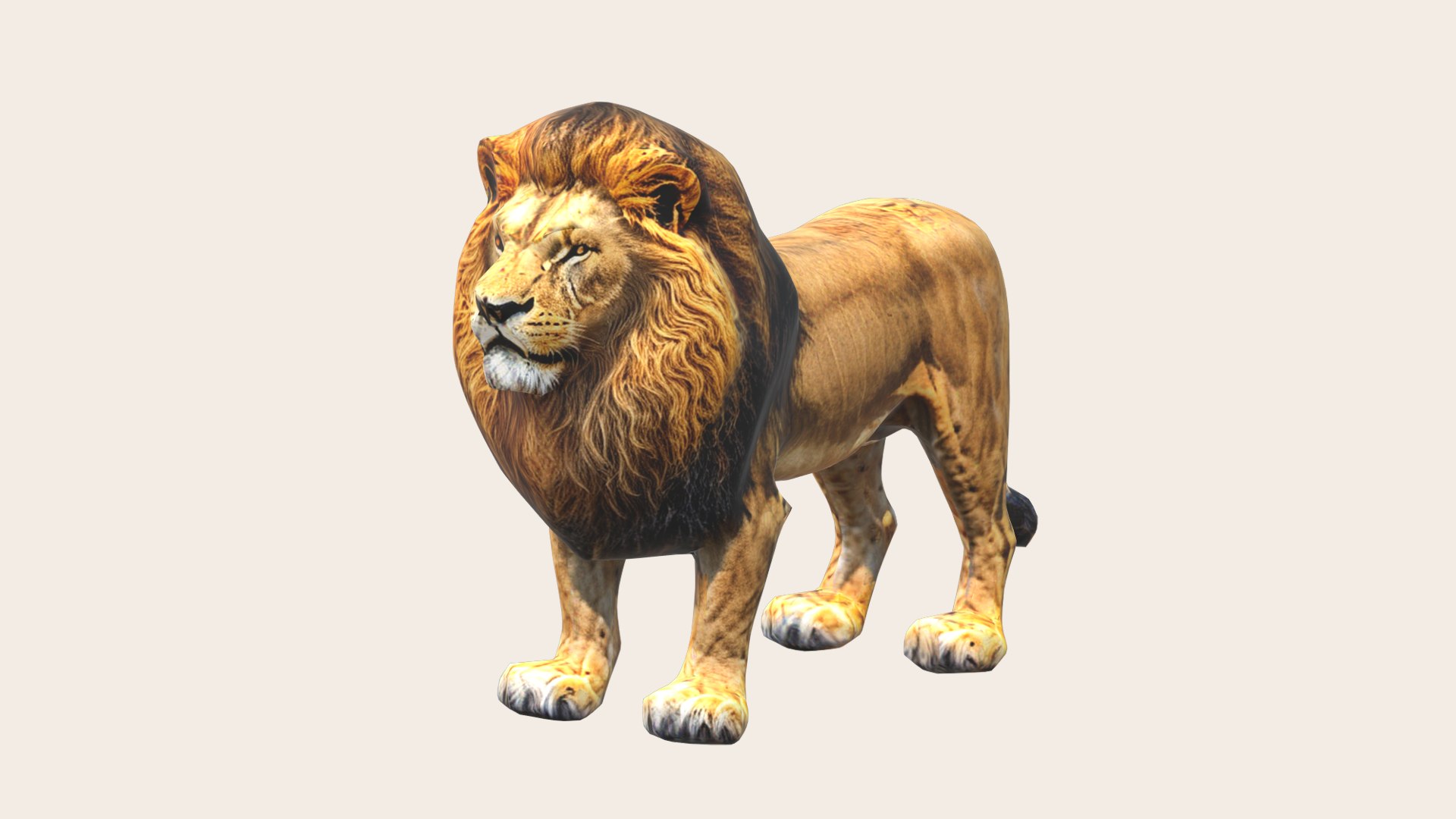 Lion 3D Model - TurboSquid 2219921