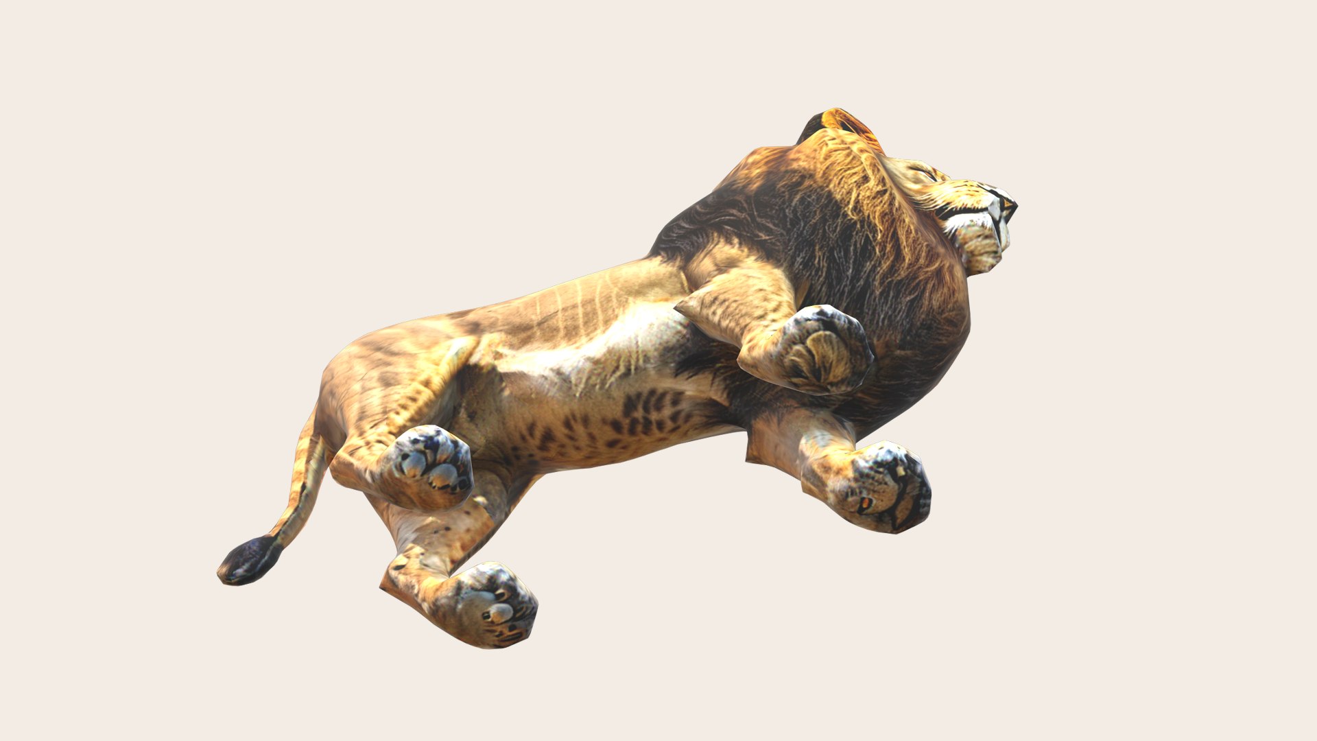 Lion 3D Model - TurboSquid 2219921